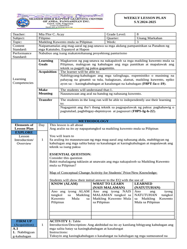 3 WLP G8 - Fil | PDF
