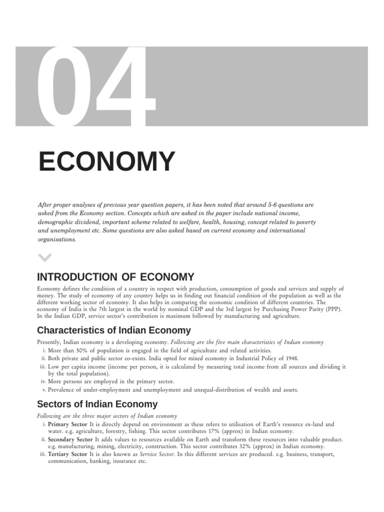 Complete Economy Note | PDF