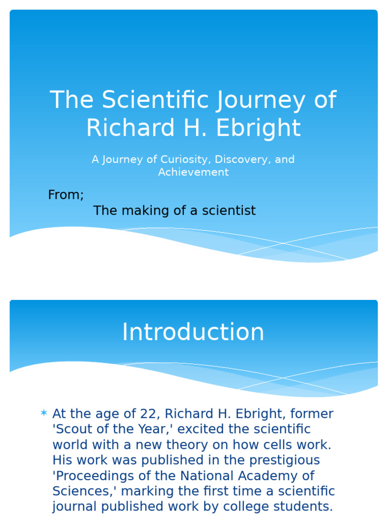The Scientific Journey of Richard H | PDF | Science | Butterfly