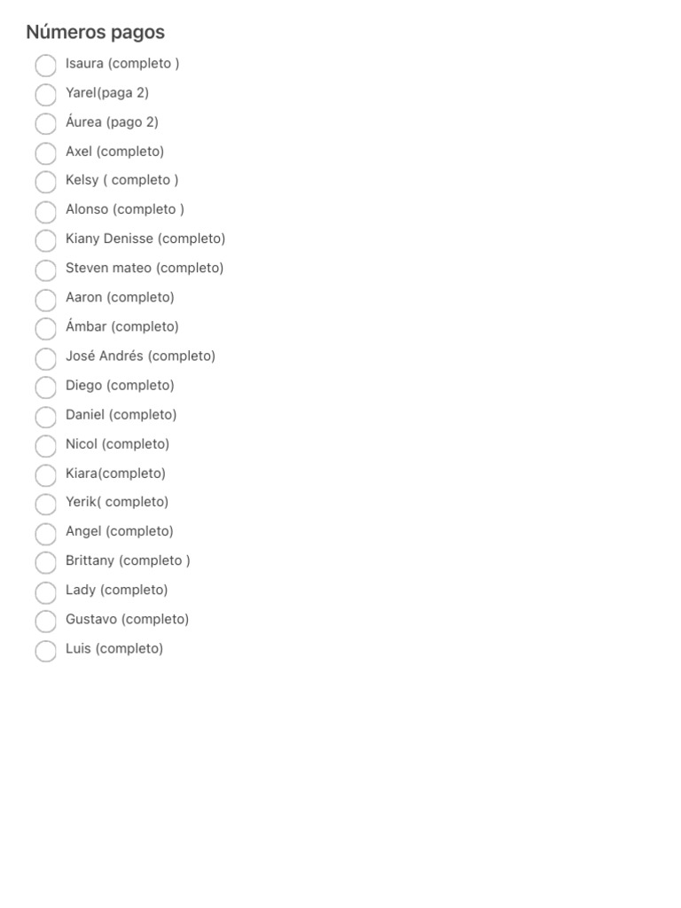 Números Pagos 2 | PDF