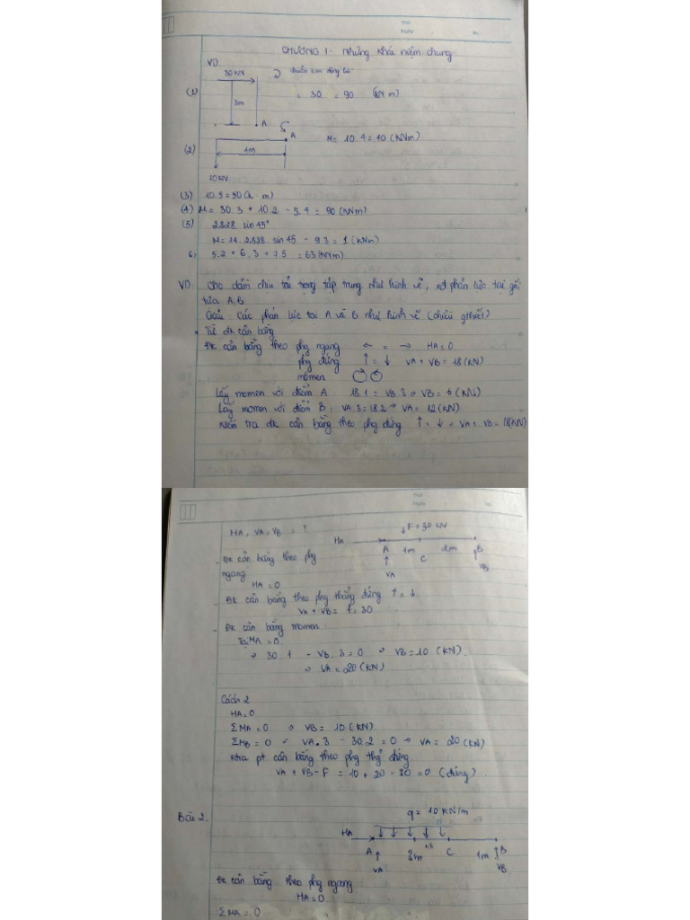 Full Bai Tap Co Hoc Co So Full Bai Tap | PDF