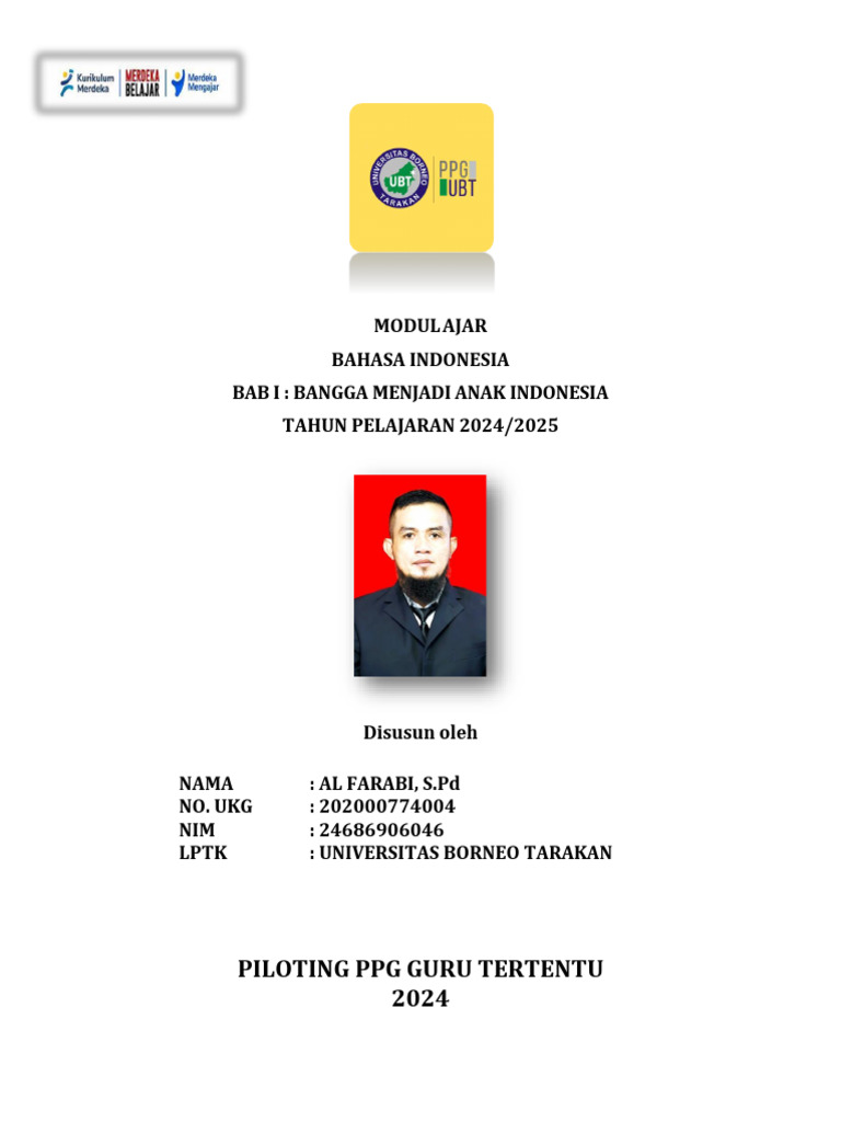 Modul Ajar BHS - IND Kelas 6 Fase C - 241008 - 113949 | PDF