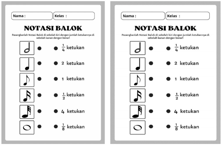Notasi Balok | PDF