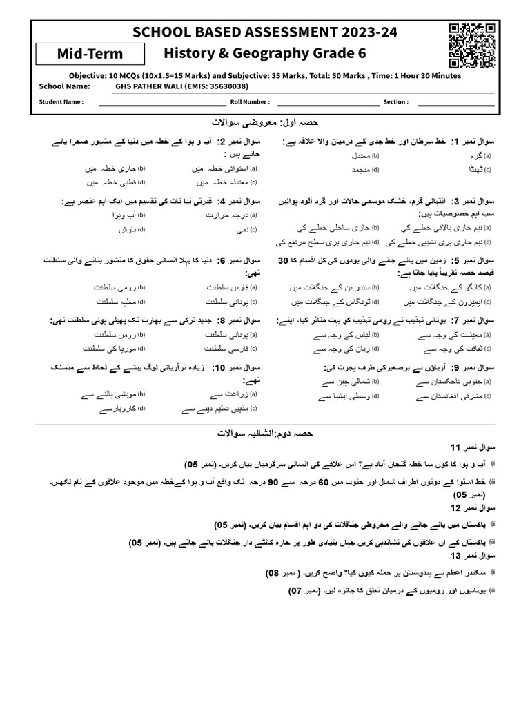 Final Paper MCQs - PEC IBS 2025 | PDF