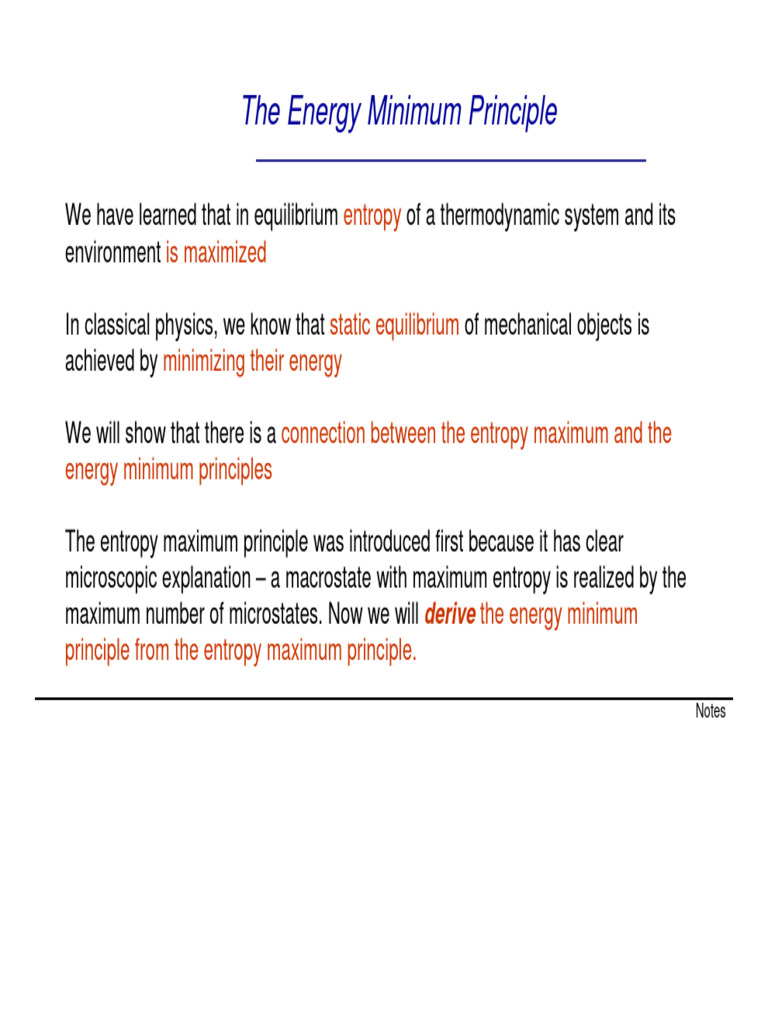 Lecture 13 | PDF | Entropy | Gibbs Free Energy