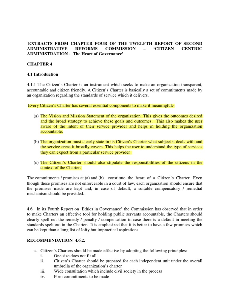 ARC On Sevottam and Seven Step Model | PDF | Capacity Building | Evaluation