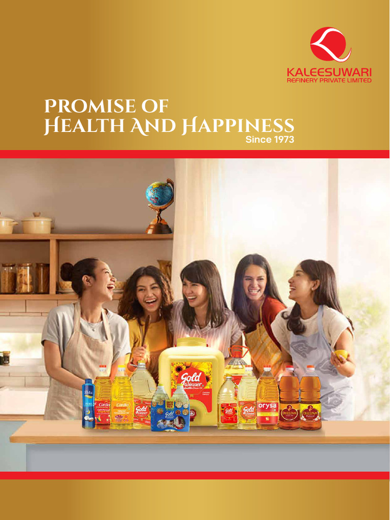 KLR Kaleesuwari International Products Brochure 02-02-2023 Ver-8 | PDF | Cooking Oil | Fat