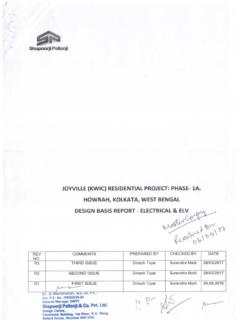 DBR of Electrical | PDF