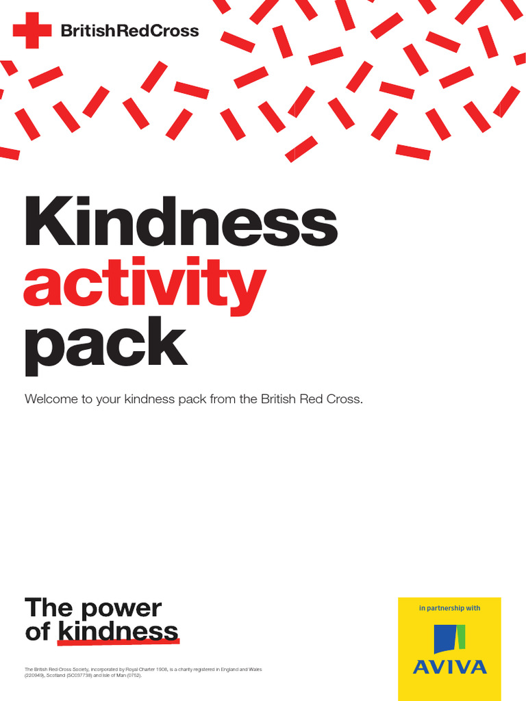 British Red Cross Kindness Pack Guide | PDF | First Aid