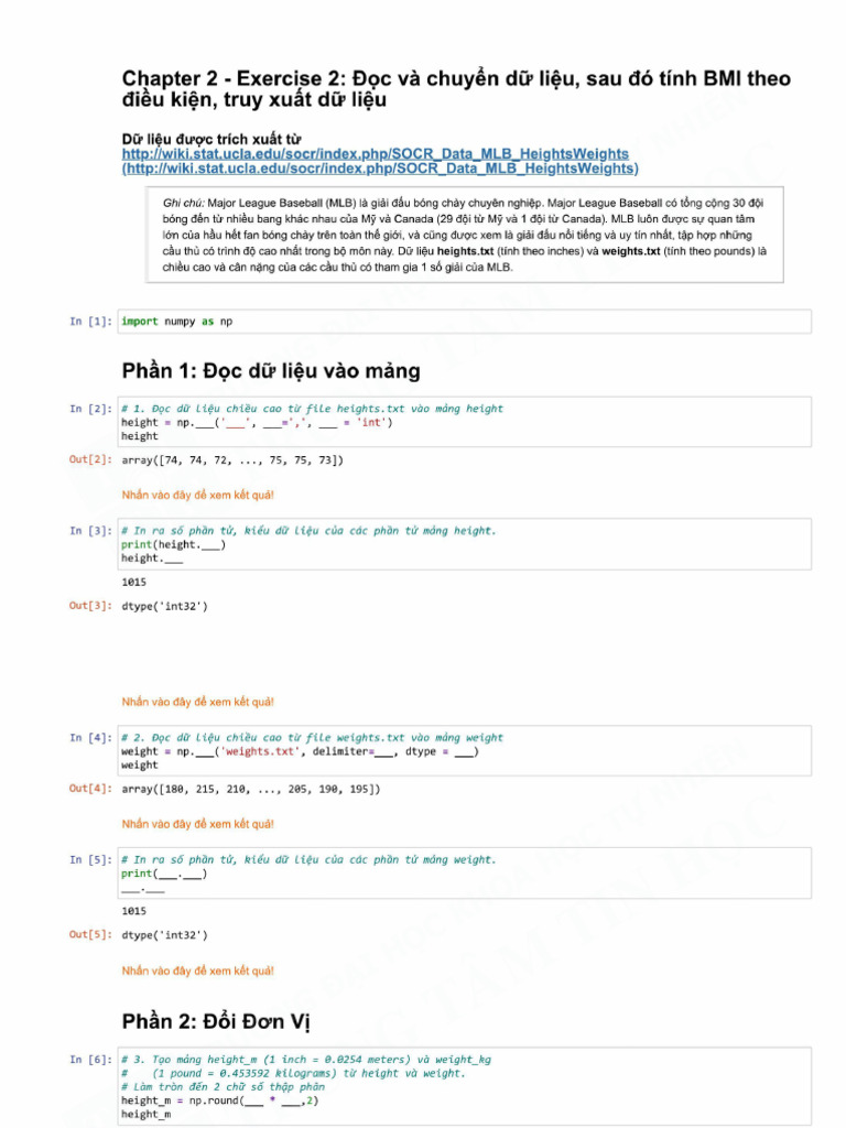 HV Chapter2 Ex2 Baseball | PDF