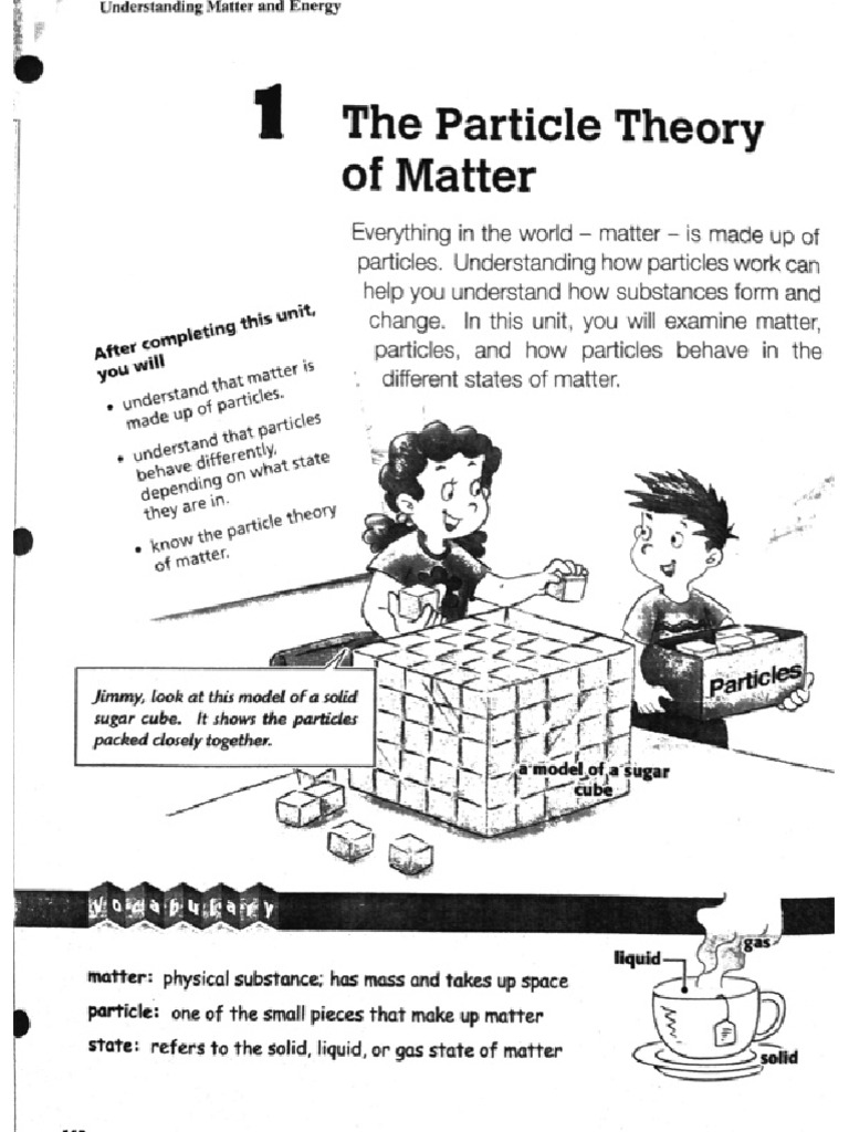 1 Particle Theory of Matter | PDF
