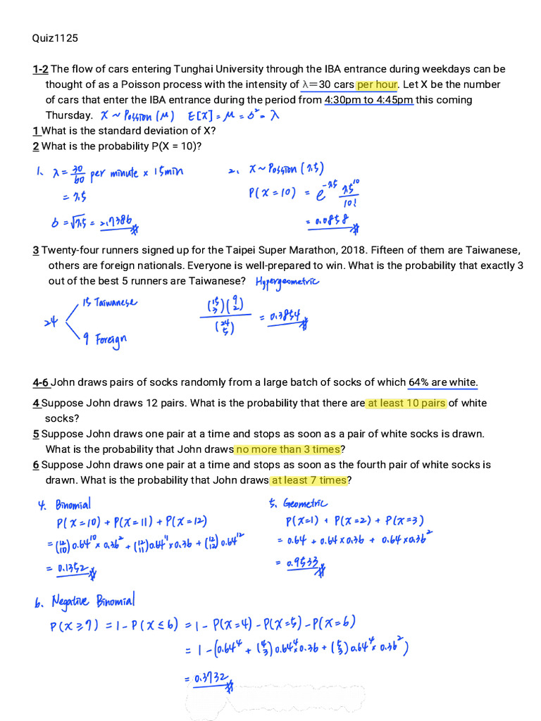 1125 | PDF | Normal Distribution | Probability Distribution