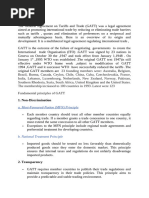 GATT 1994: Key Trade Law Framework | PDF | General Agreement On Tariffs And Trade | World Trade ...