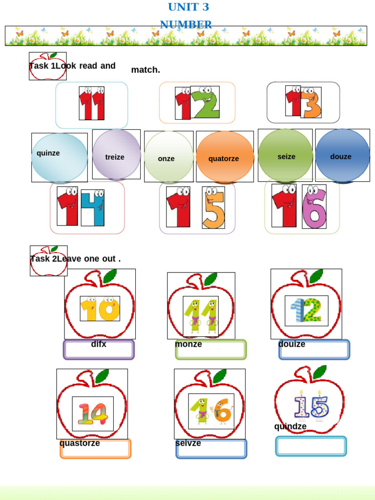 UNIT 3 NUMBERS (Recovered) | PDF UNIT 3 NUMBERS (Recovered) | PDF