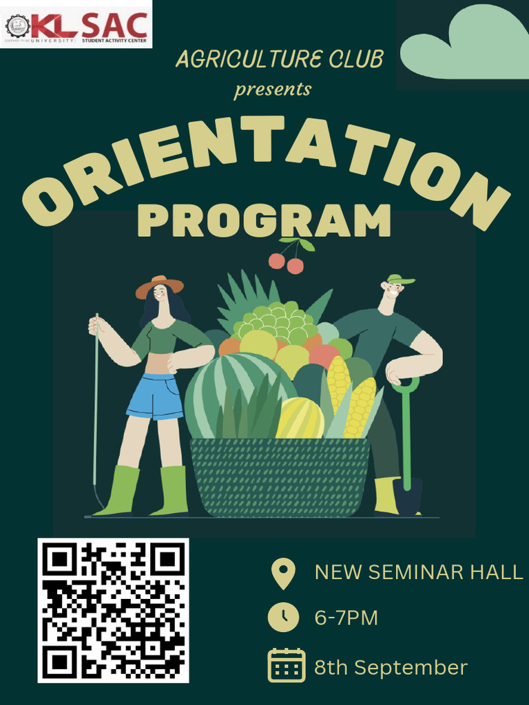 Agriculture Club Seminar Announcement | PDF