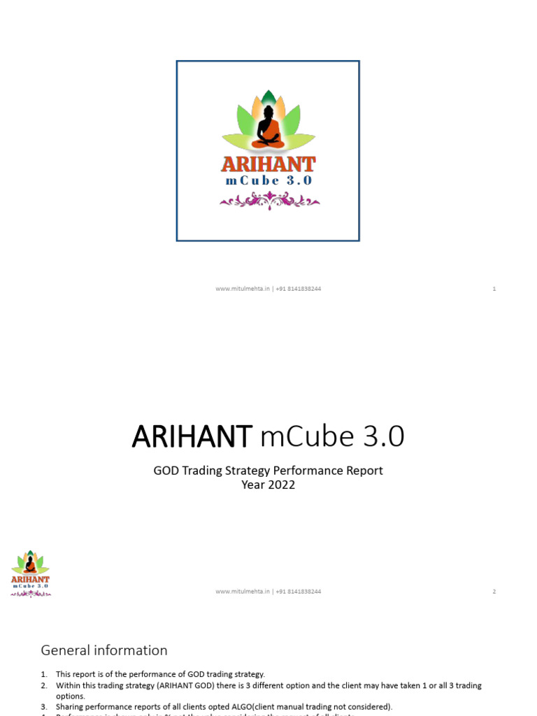 ARIHANT Mcube 3.0 GOD TD Perfo | PDF