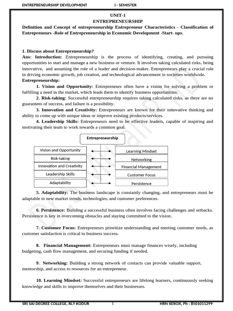 EDP SOURCE | PDF | Entrepreneurship | Startup Company