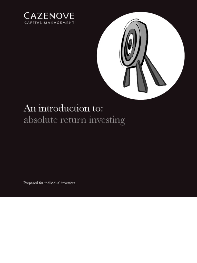 Absolute Return Education Guide | PDF | Investor | Beta (Finance)