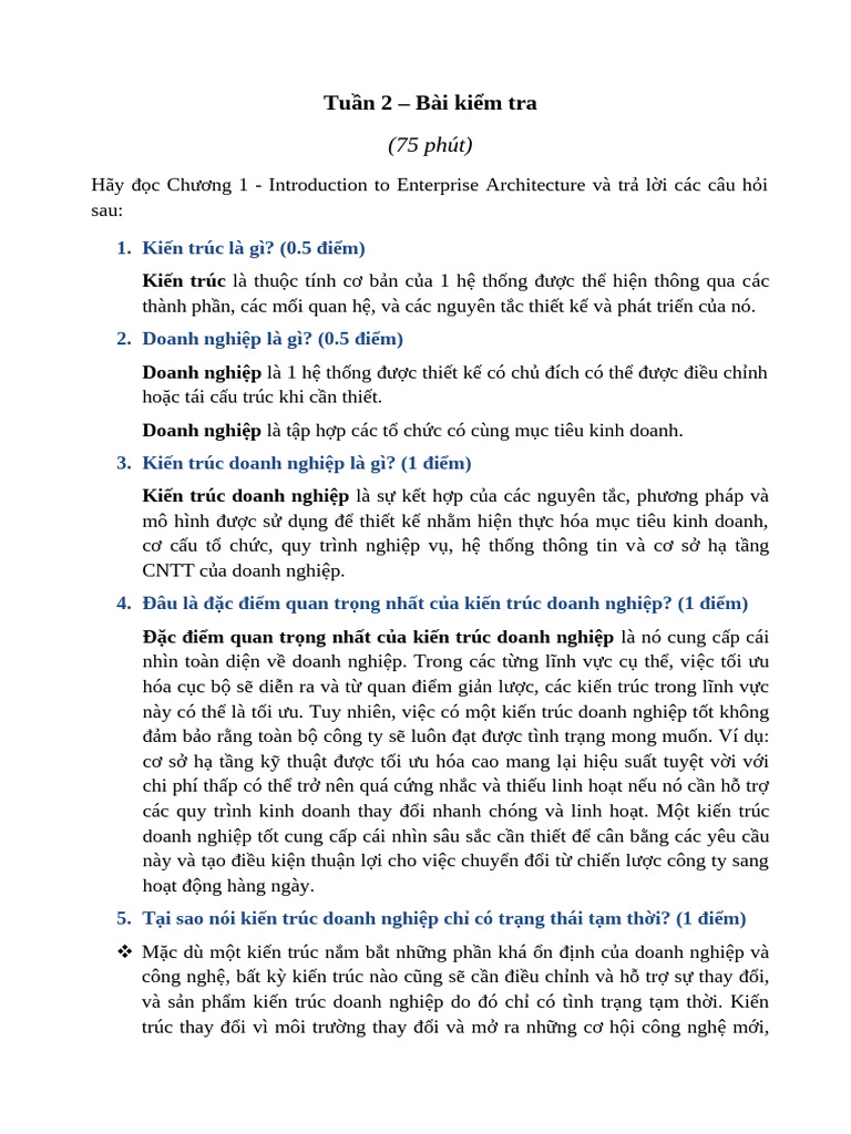 11218175 - Nguyen Ngoc Minh Chau - Tuần 2 - Bài kiểm tra | PDF