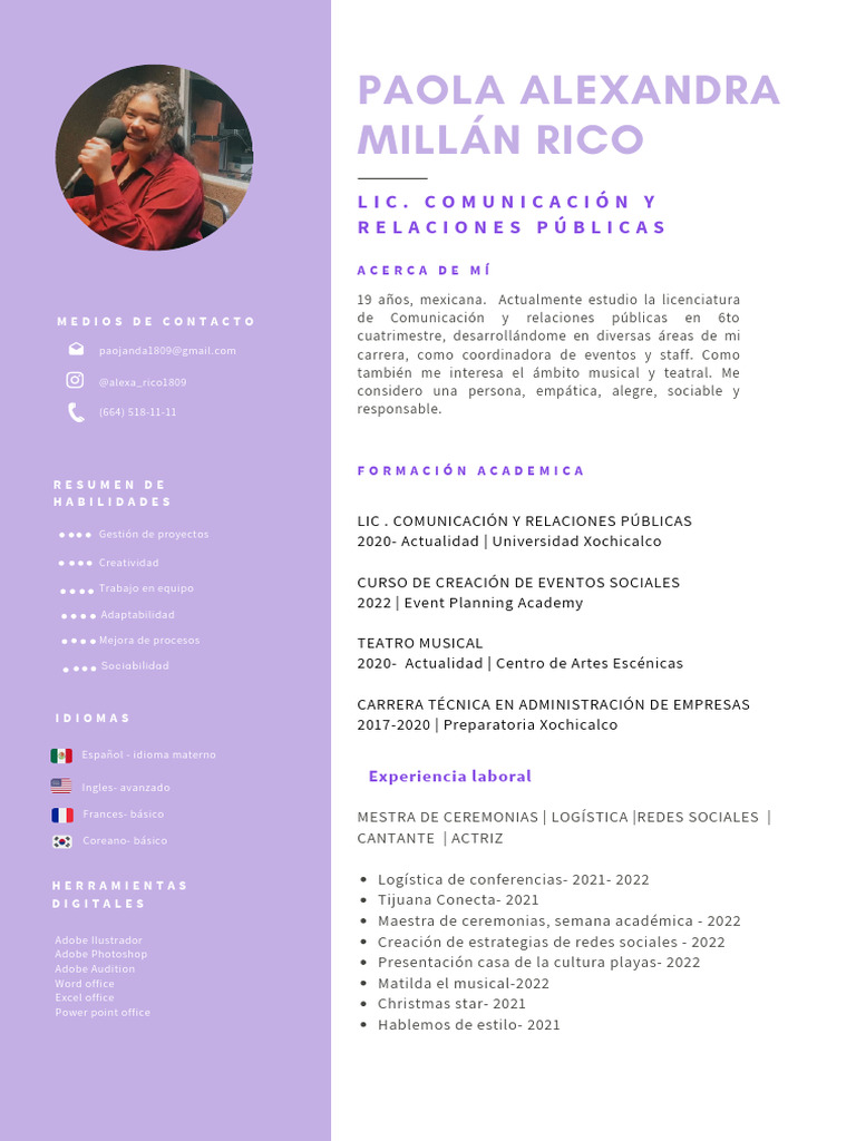 Curriculum Alexa | PDF