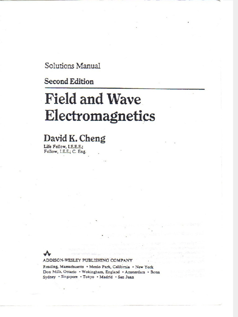 Field and Wave Solution | PDF | Spacetime | Calculus