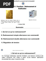 Cours 7 Redressement Stabilisation | PDF | Redresseur | Ingénierie de l ...