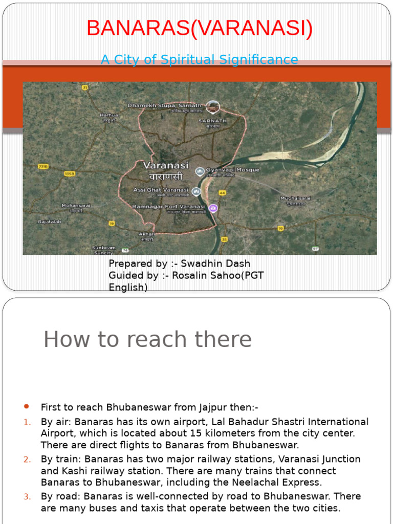 BANARAS Final PPT Swadhin Dash 1 | PDF | Indian Religions