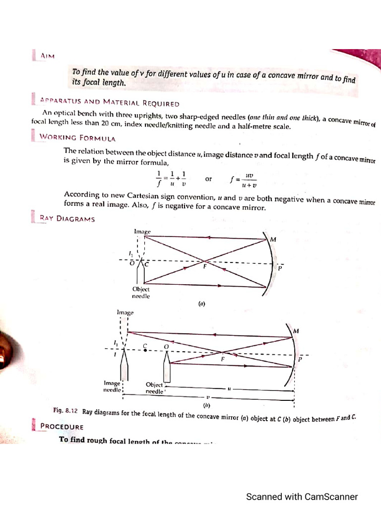 Experiment 5 class 12 | PDF
