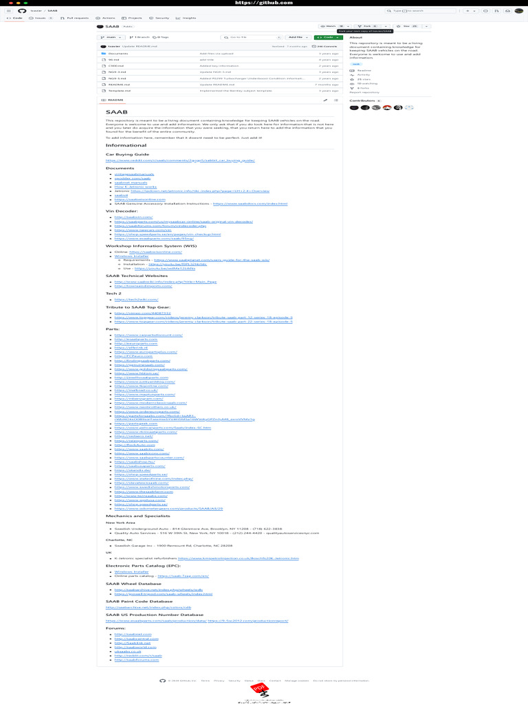 SAAB Vehicle Maintenance Guide | PDF | Software | Computing