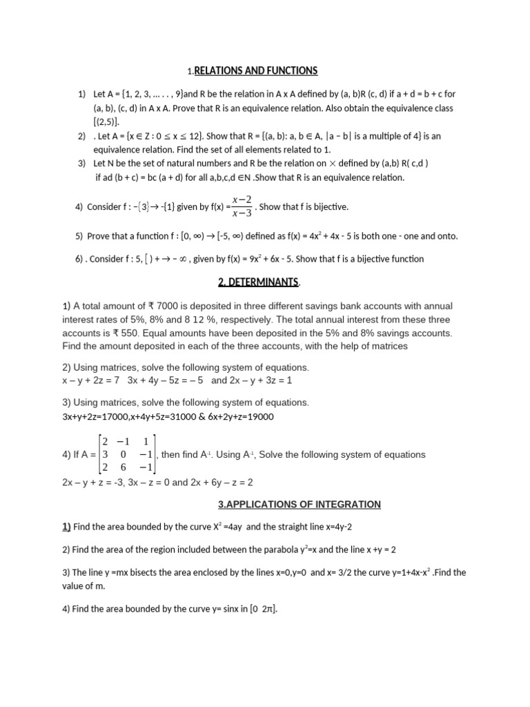 Xii 5marks | PDF