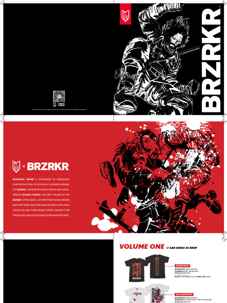BRZRKR Comicon Lookbook - Quote - Document | PDF | Clothing