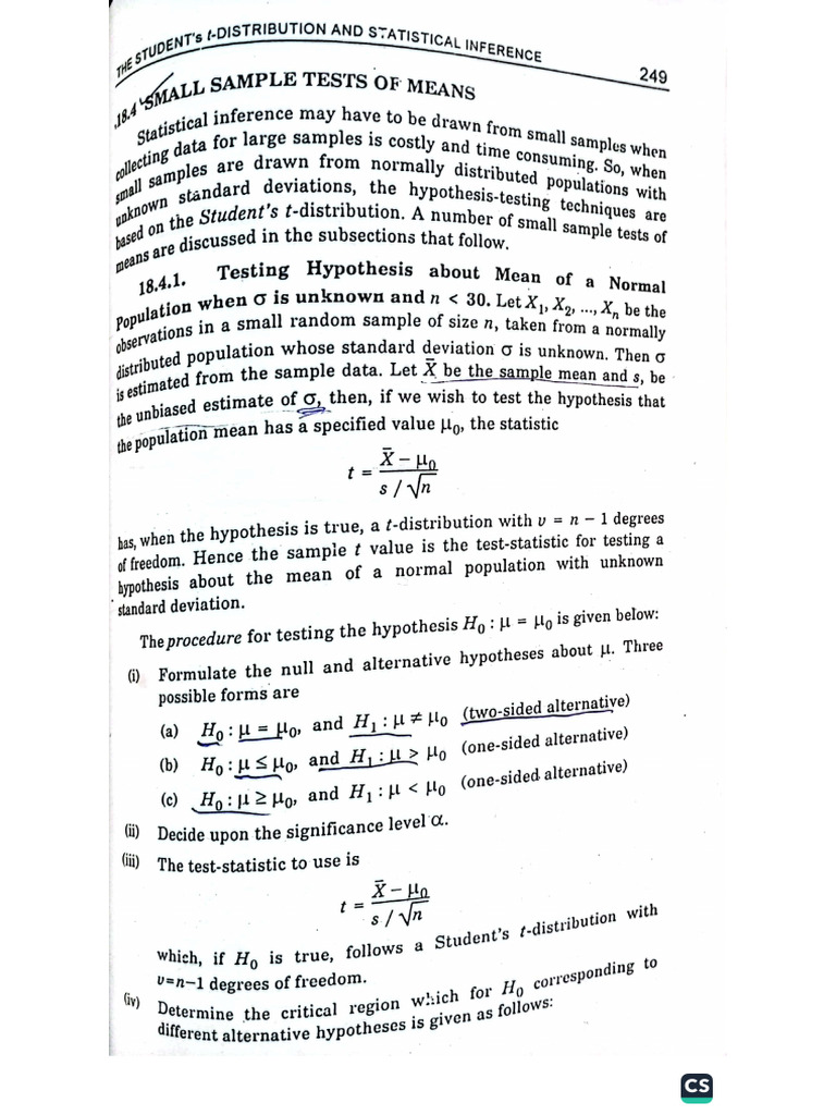 t test | PDF
