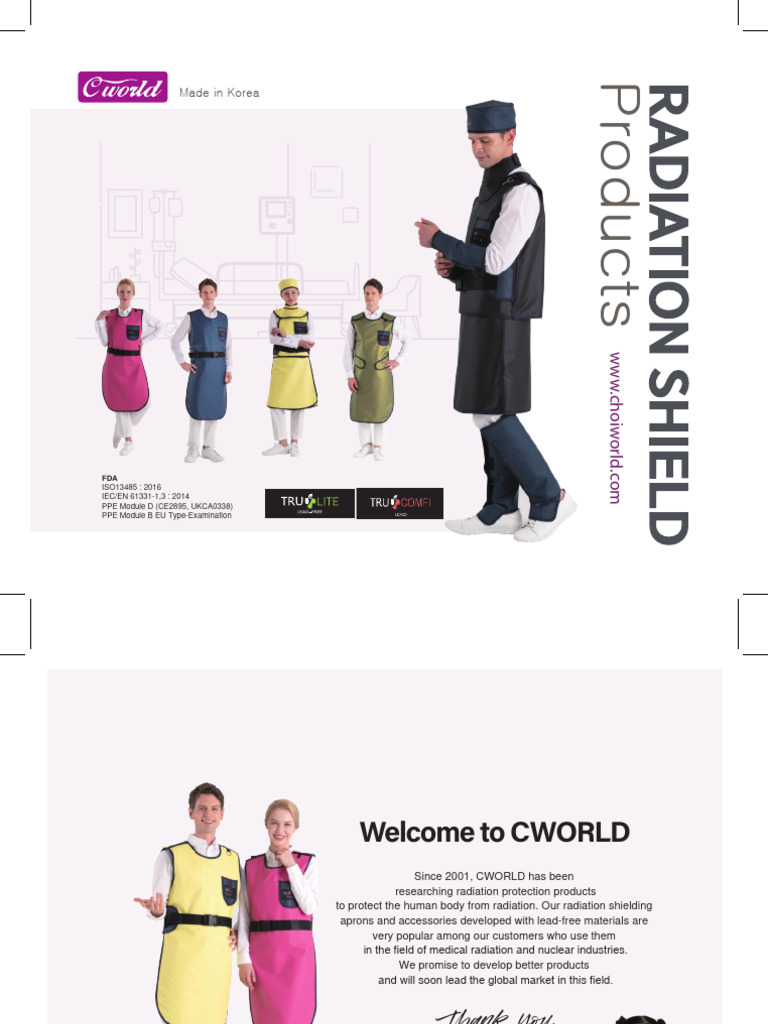 Cworld Catalog (Rev.) - Compressed | PDF | Textiles | Radiation Protection