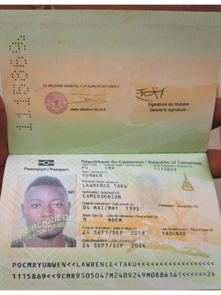 Passport Front | PDF