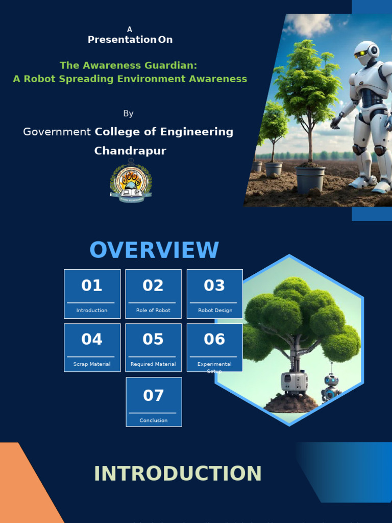Robot for Environmental Awareness | PDF | Robot | Robotics