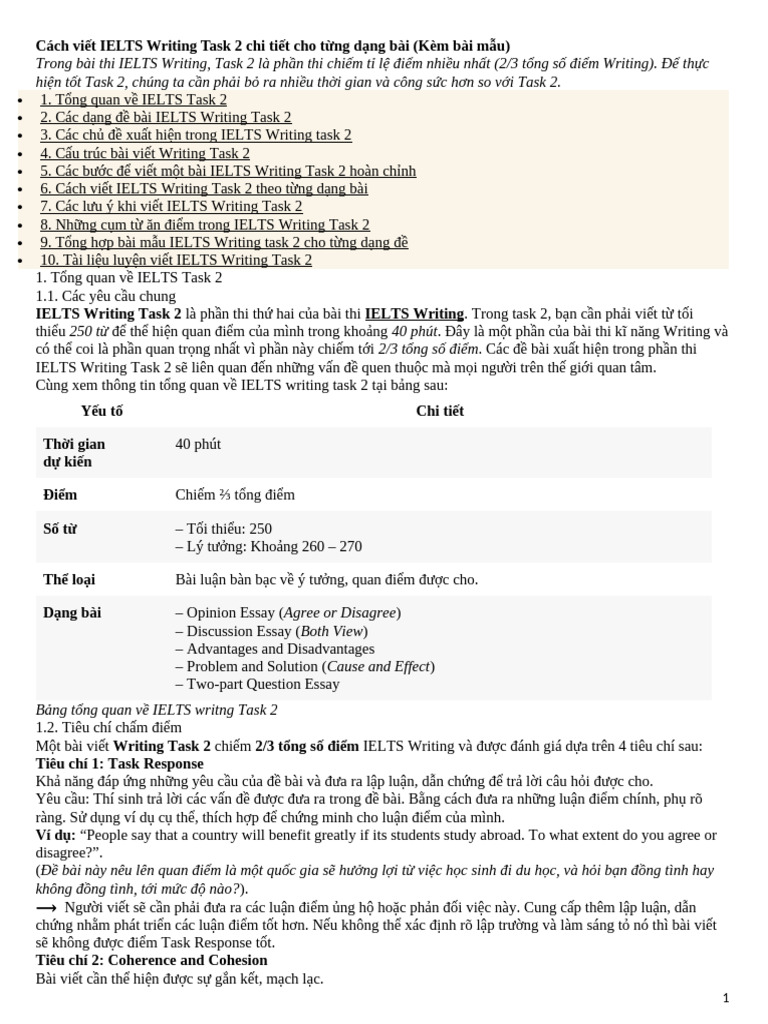 How To Writing Task 2 | PDF