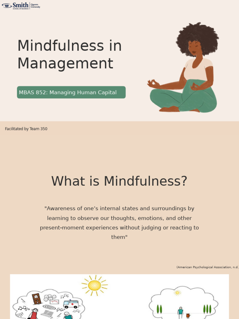 Mindfulness for Business Leaders | PDF | Mindfulness | Psychology