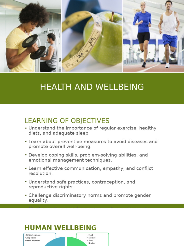 Health and Wellbeing for Teens | PDF