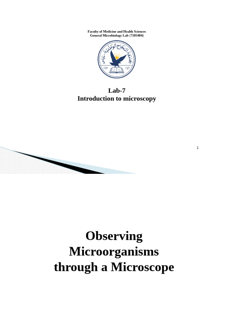 Introduction to Microscope Techniques | PDF