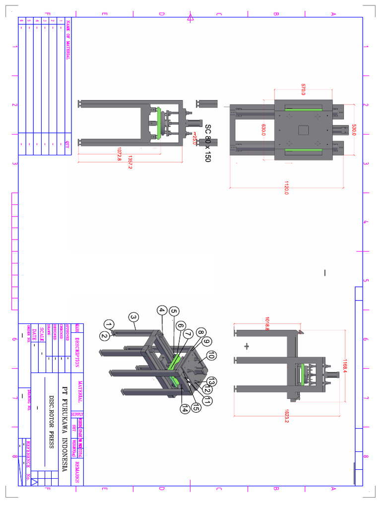 Mesin Press Core Ati-A Assy | PDF