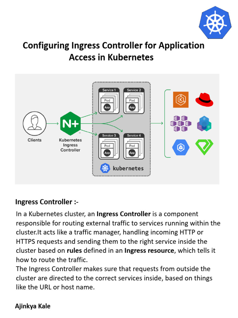 Kubernetes_Ingress_Controller | PDF | Computer Networking | Computing Kubernetes_Ingress_Controller | PDF | Computer Networking | Computing