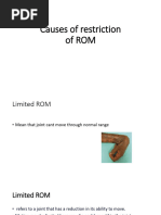 Understanding Joint Capsular Patterns | PDF | Anatomical Terms Of ...
