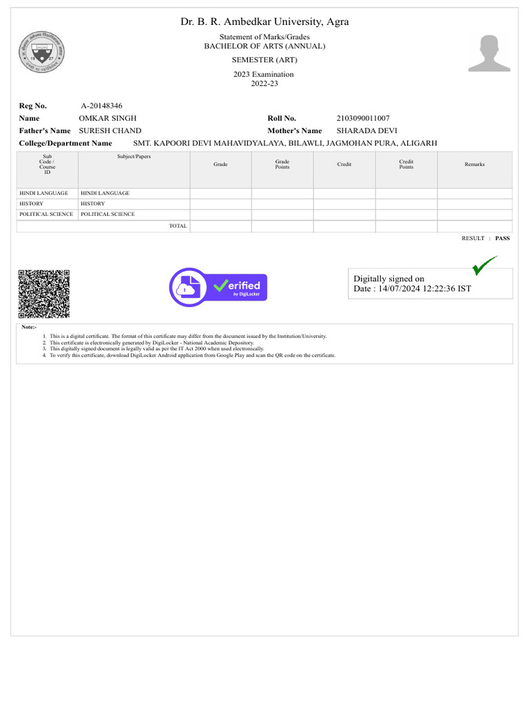 Org - Dbrau DGMST 21030900110072023AXX20148346 | PDF