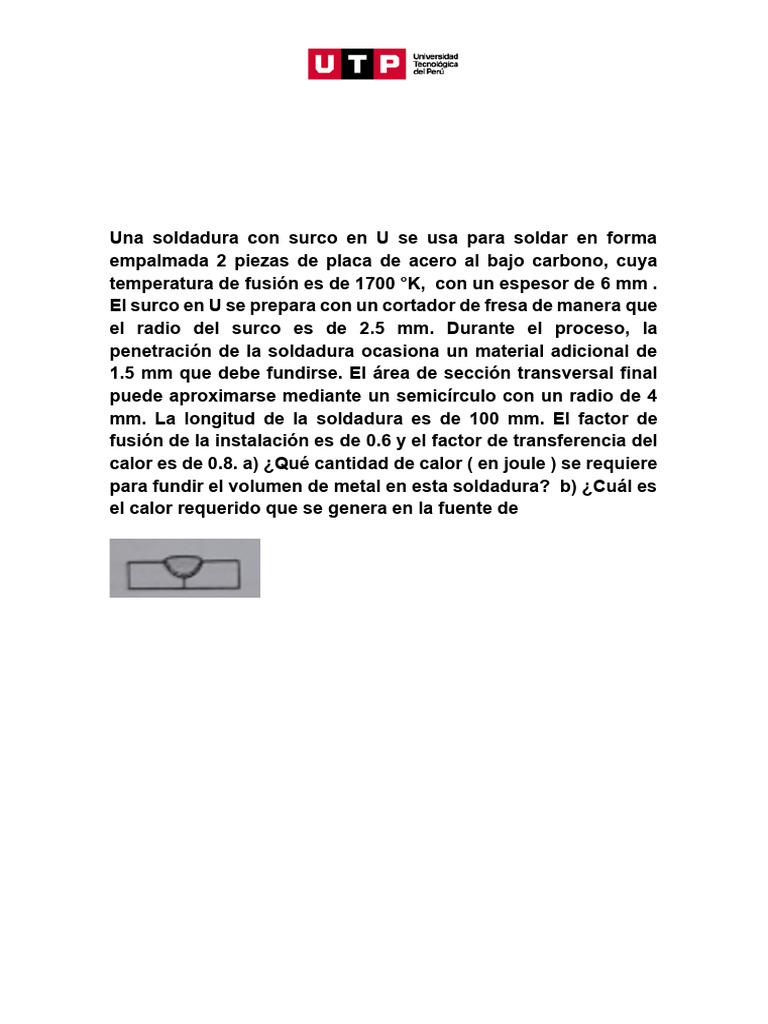 Cálculos de Calor en Soldadura Metálica | PDF | Soldadura | Construcción