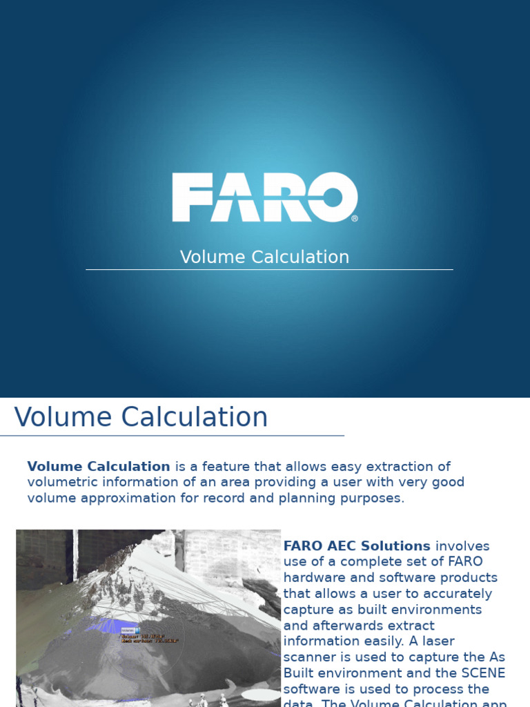 Automated Stockpile Volume Calculation | PDF | Image Scanner | Volume