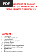 Blood Sugar Estimation via GOD-POD Method | PDF | Glucose | Hydrogen Peroxide