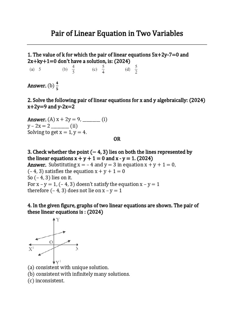 5B6ssXTWDe7umaNoSlbV | PDF | Line (Geometry) | Equations