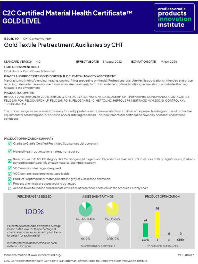 C2C-Pretreatment-by-CHT | PDF | Environmental Issues | Chemistry