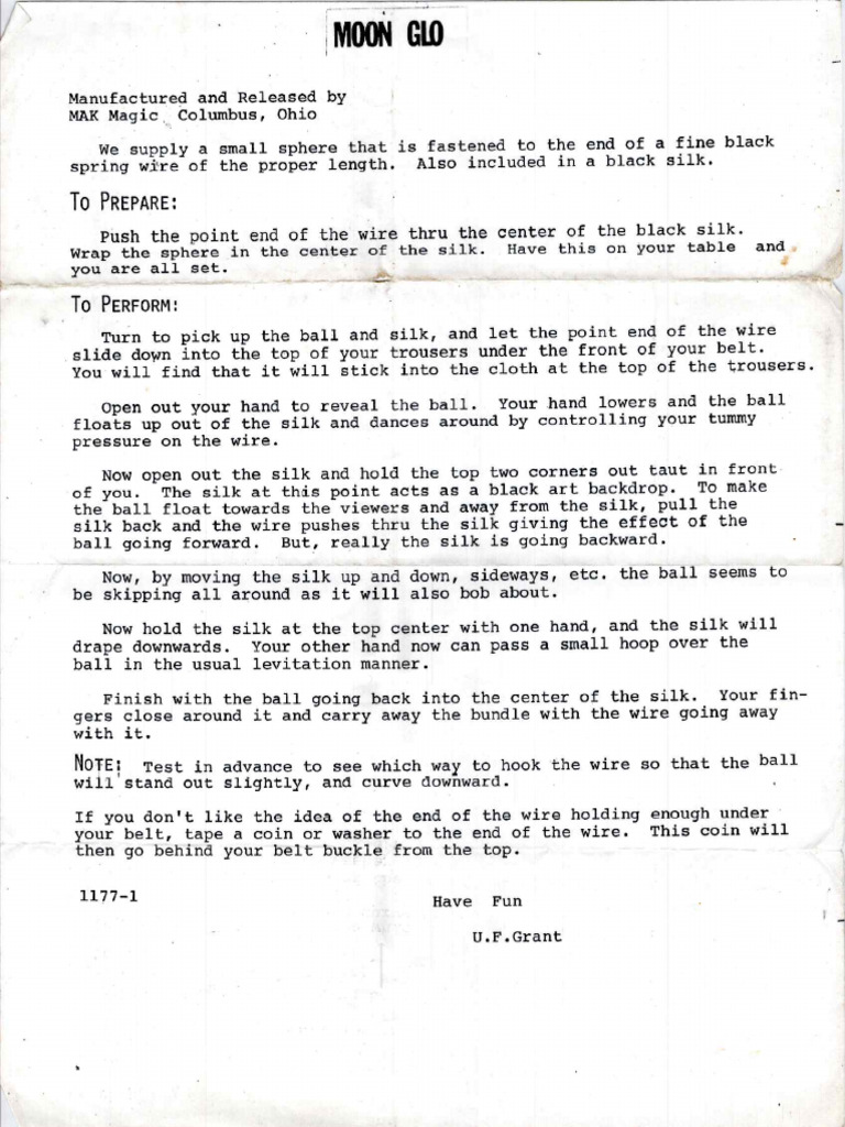 (PDF) MAK Moon Glo | PDF