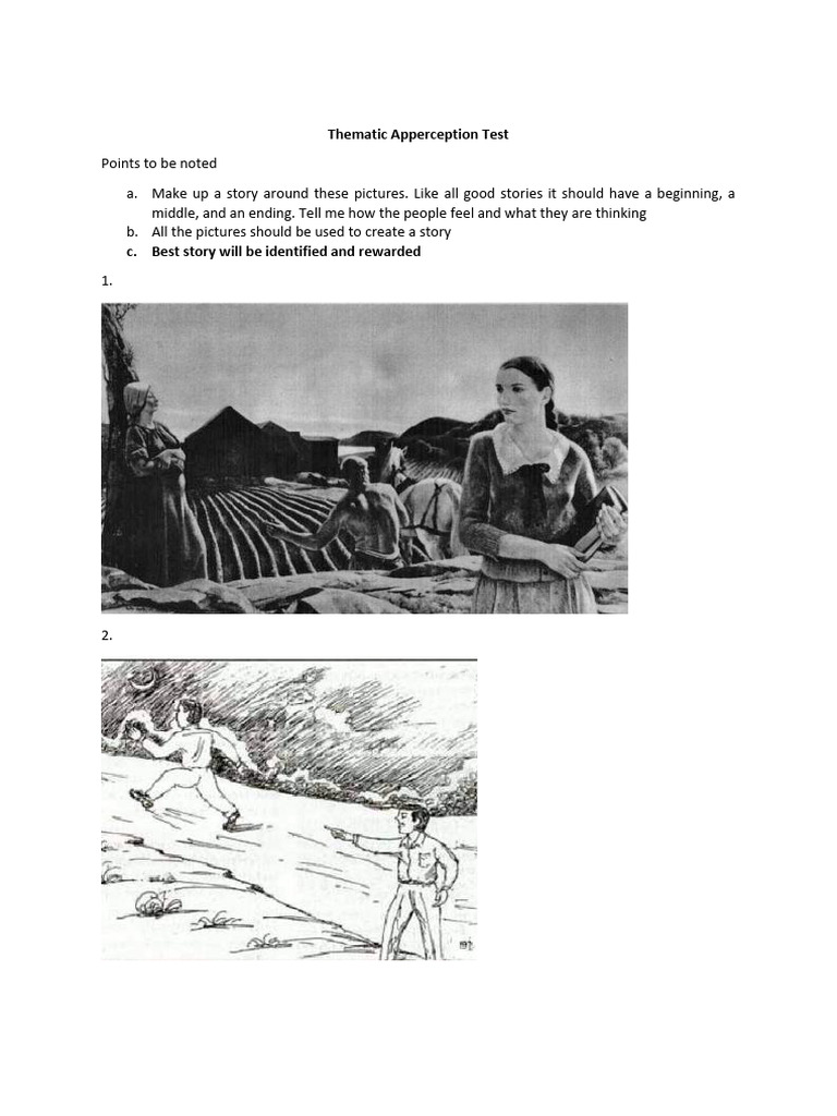 Thematic Apperception Test | PDF
